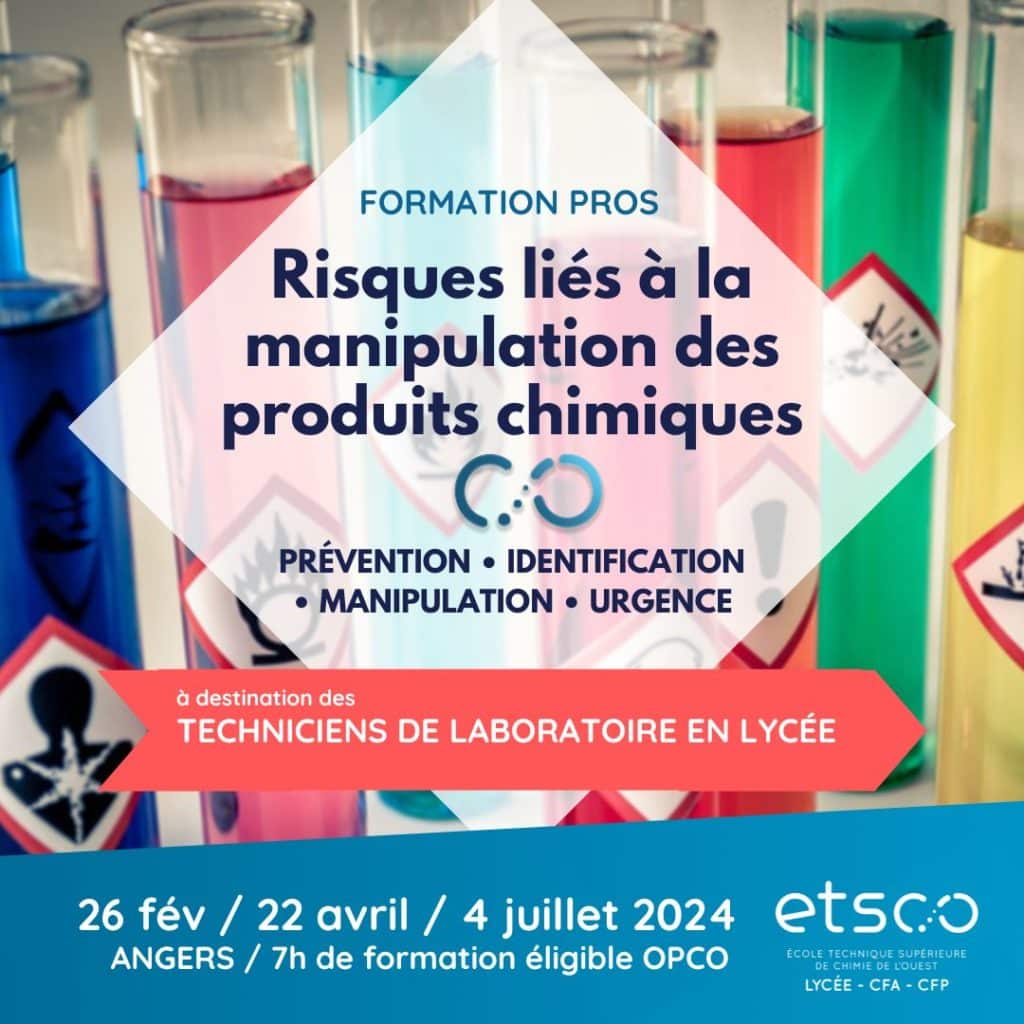 Formation aux risques liés à la manipulation des produits Chimiques techniciens de laboratoire ...