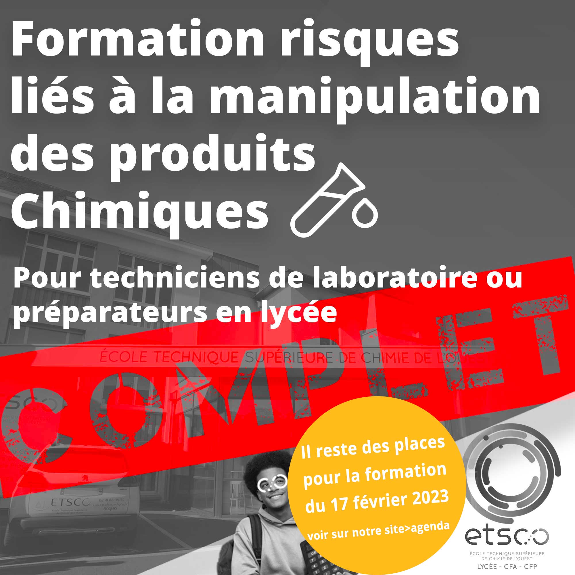Formation aux risques liés à la manipulation des produits Chimiques techniciens de laboratoire ...